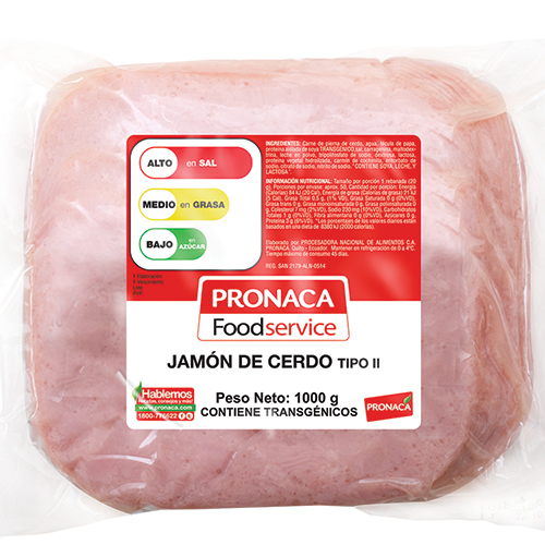 Jamón Rebanado PFS - Food Service