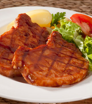 Chuletas en salsa bbq oriental - Food Service