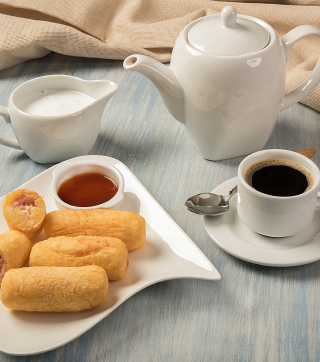 Muchines de Yuca rellenos con jamón - Food Service